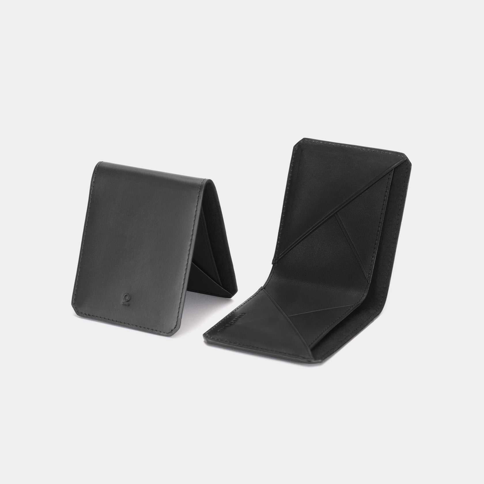 Stuart & Lau | The Slim Wallet - Smooth Black