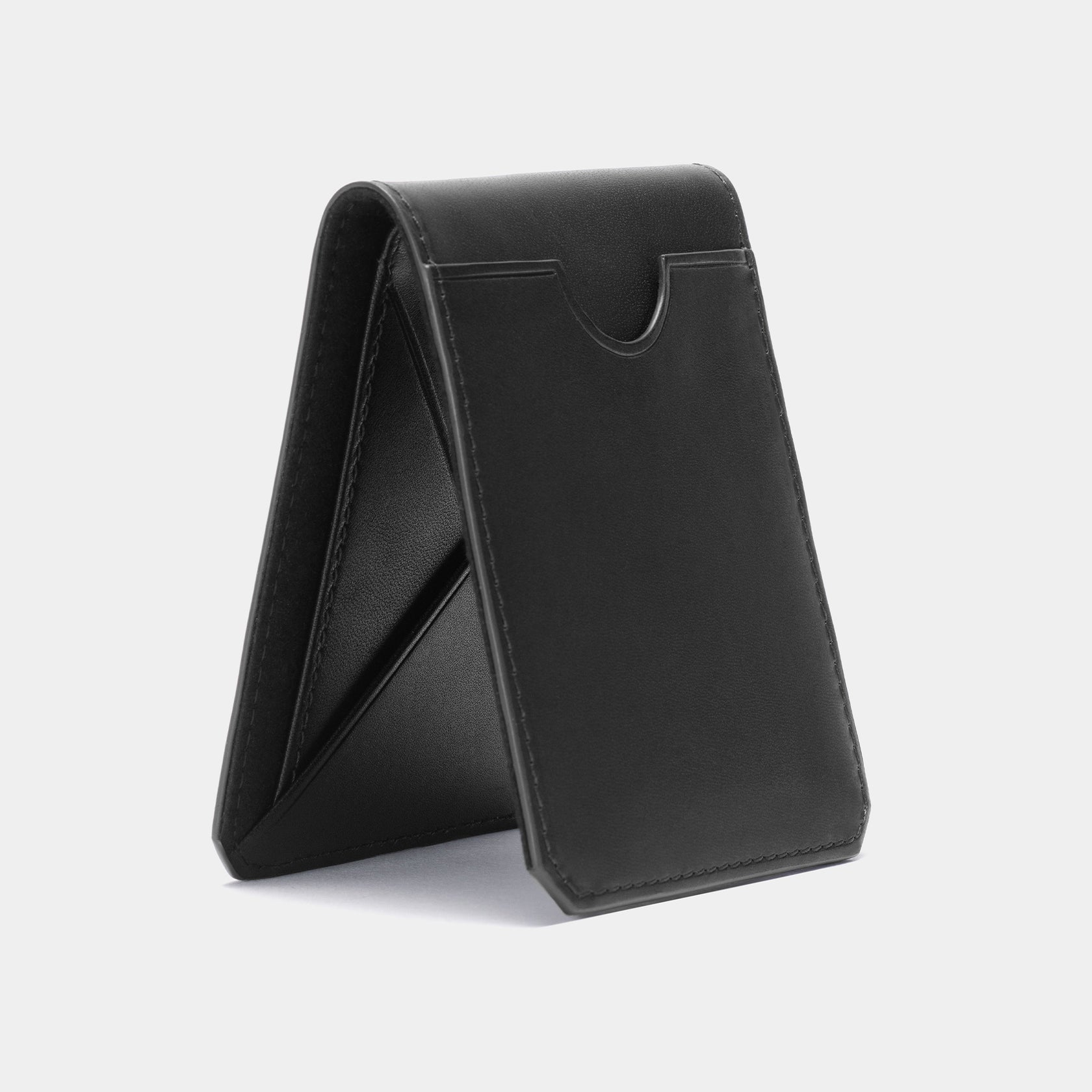 Stuart & Lau | The Slim Wallet - Smooth Black